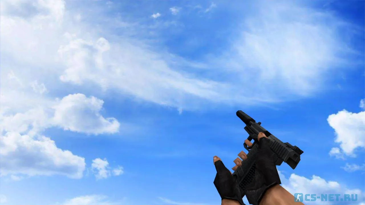 Скачать модель «USP Черный» для CS 1.6